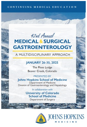 42nd Annual Medical and Surgical Gastroenterology: A Multidisciplinary ...