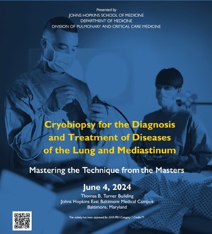 Cryobiopsy for the Diagnosis and Treatment of Diseases of the Lung and ...